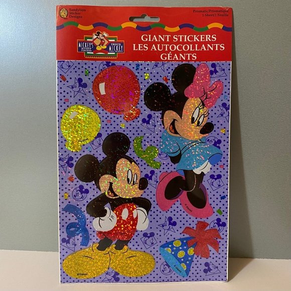 Sandylion | Other | Vintage Sandylion Disney Mickey Minnie Mouse Giant ...